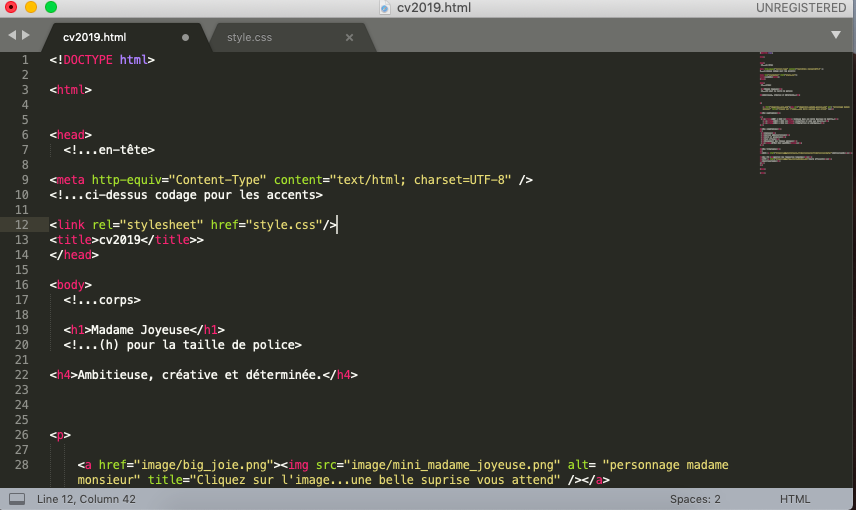 [Résolu] HTML / CSS Problème d'affichage par JulietteMM - page 1 - OpenClassrooms